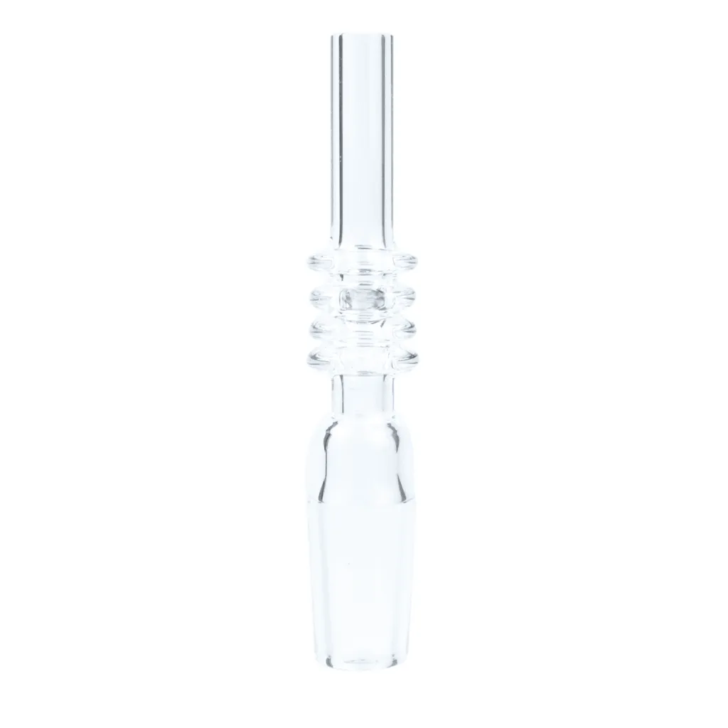 10mm 14mm Quartz Tips with Plastic Clip For Mini Nectar Collector Kits ...